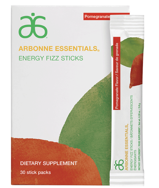 Energy Fizz Sticks – Pomegranate UK #2079 - Green Balanced Life